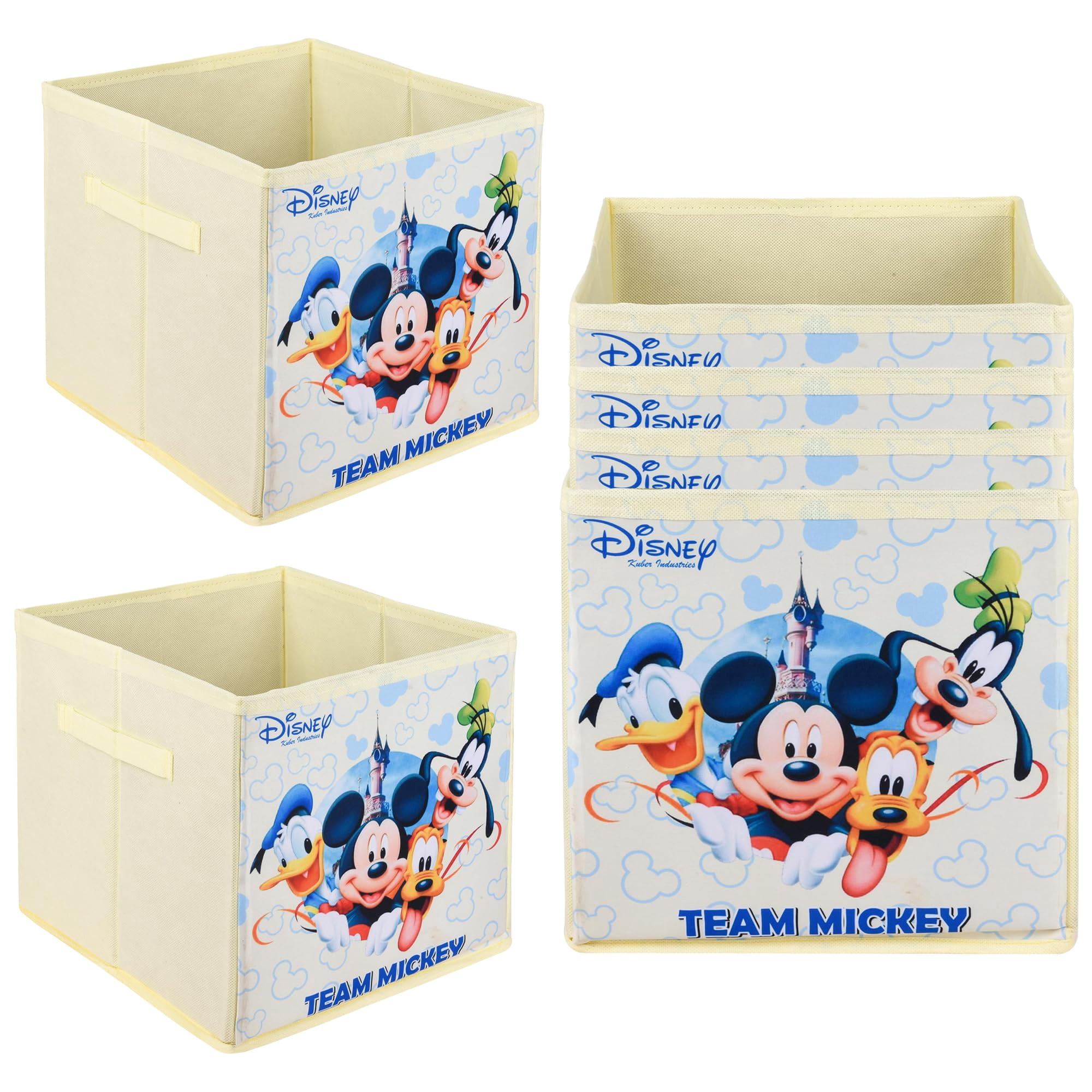 Vaidehi Industries Pack of 6 Collapsible Storage Box | Kids Toys ...