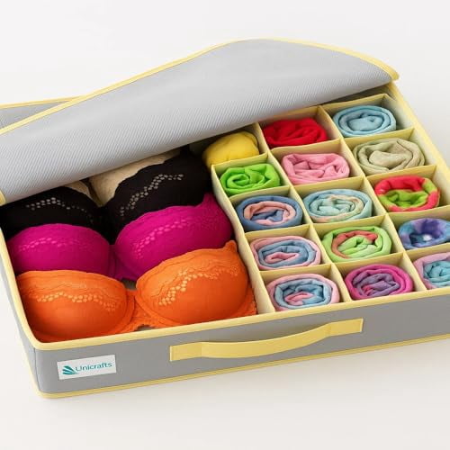 Vaidehi Lingerie Storage Organizer Undergarments Organizer With Lid Non ...