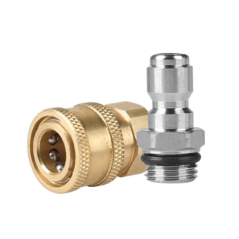 Vaidehi Pressure Washer Coupler, Quick Connect Fittings 1/4 Inch Quick ...