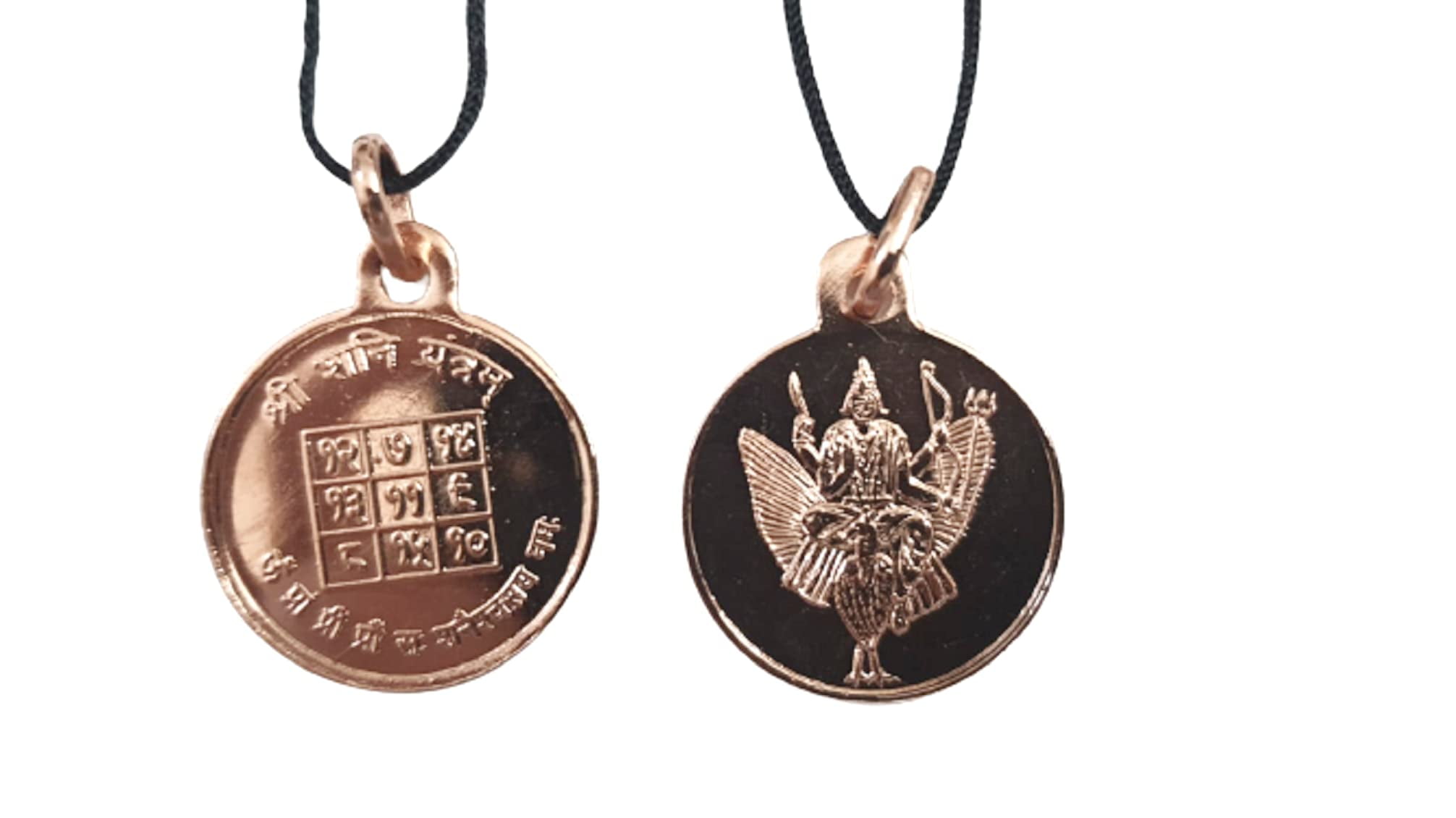 Vaidehi Shri Shani Yantra Locket | Pendant In Pure Copper For Men ...