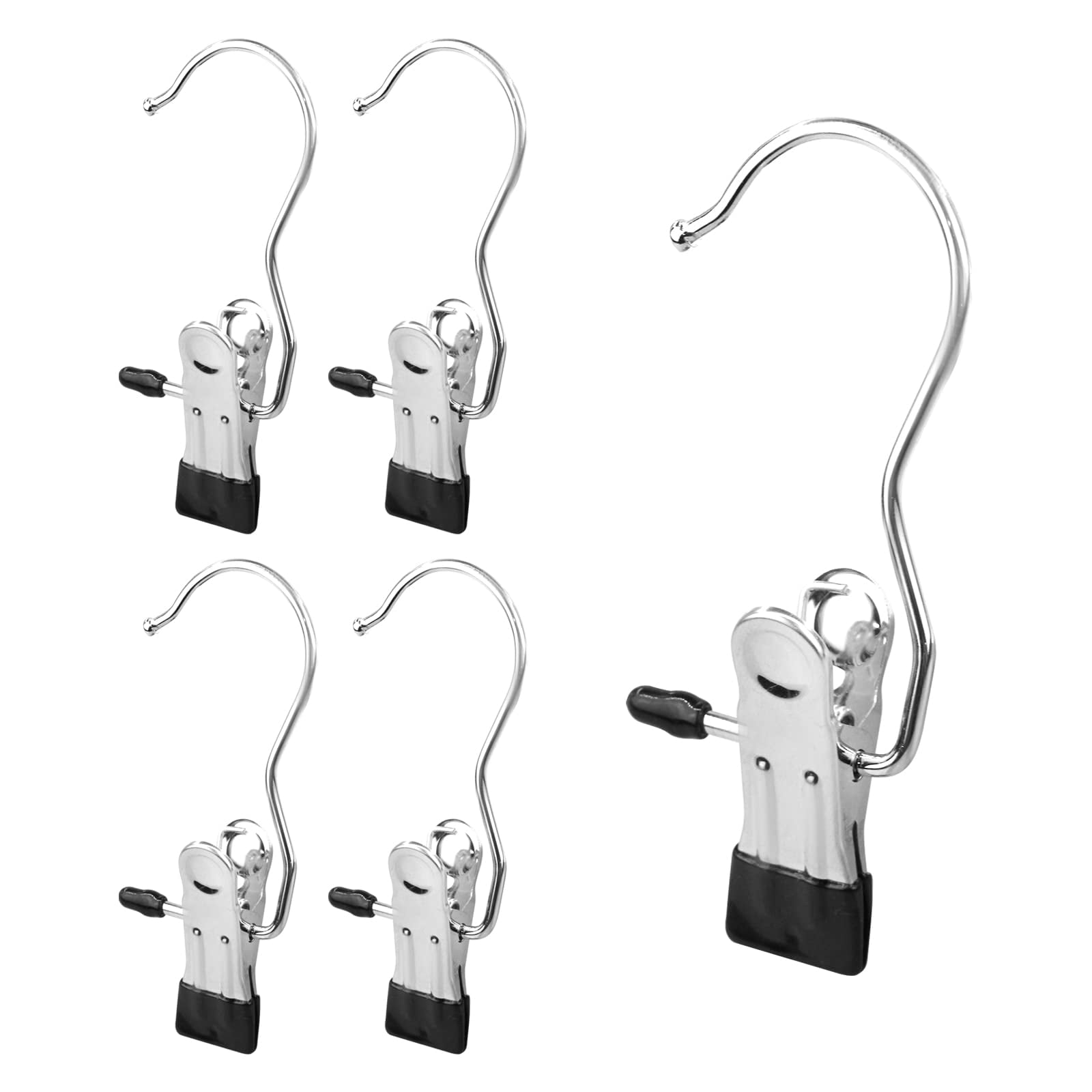 Vaidehi Stainless Steel Laundry Hooks Clip, 7pcs Anti-Slip Boot Laundry ...