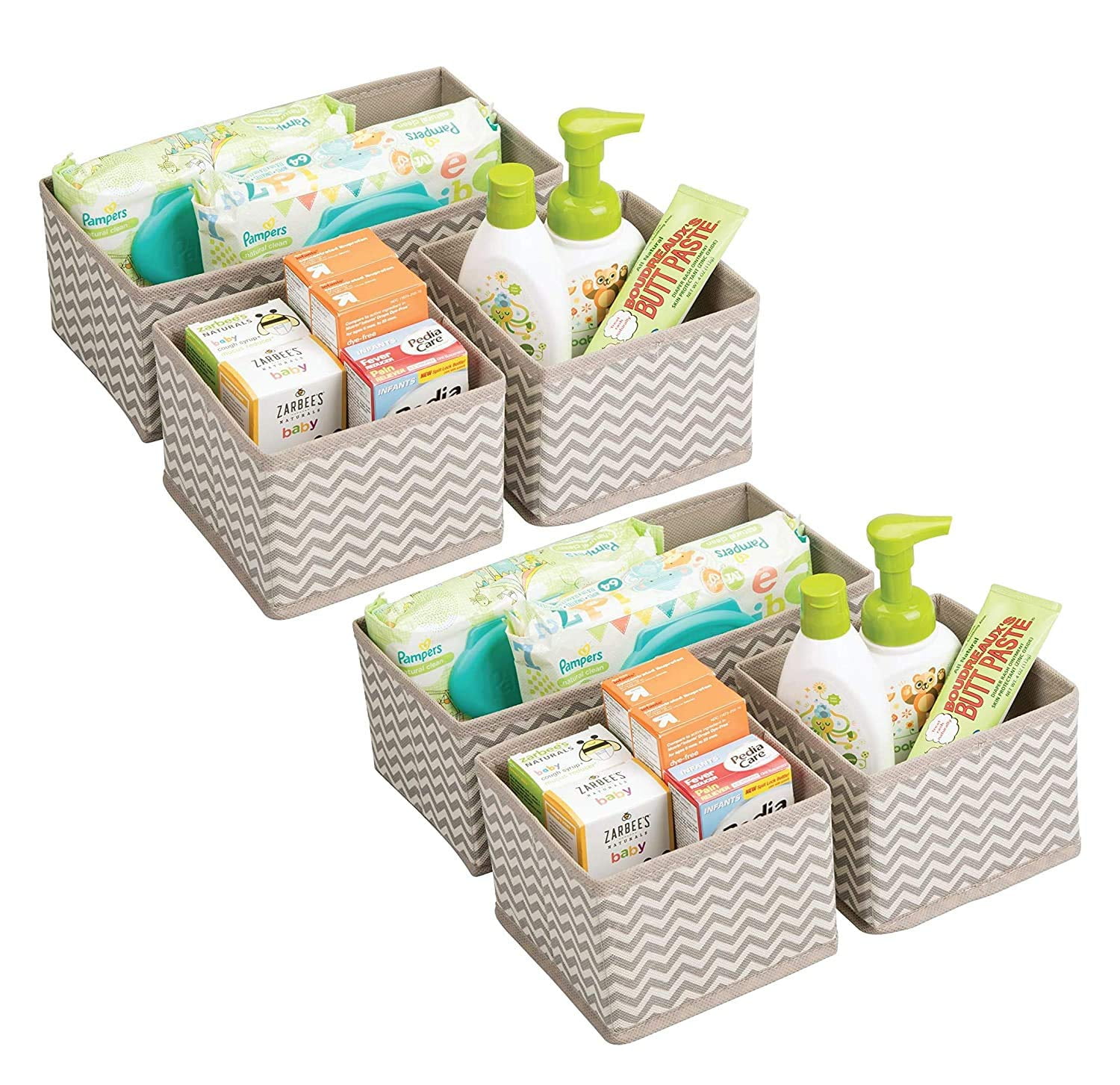 Vaidehi Star Storage Box Set of 6 Closet Dresser Drawer Organizer Cube ...