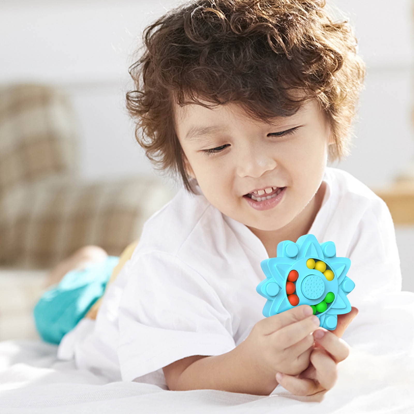 Vaidha Rotating Decompression Toy - Fingertip Spinning Puzzle for Stress Relief, ABS Plastic ...