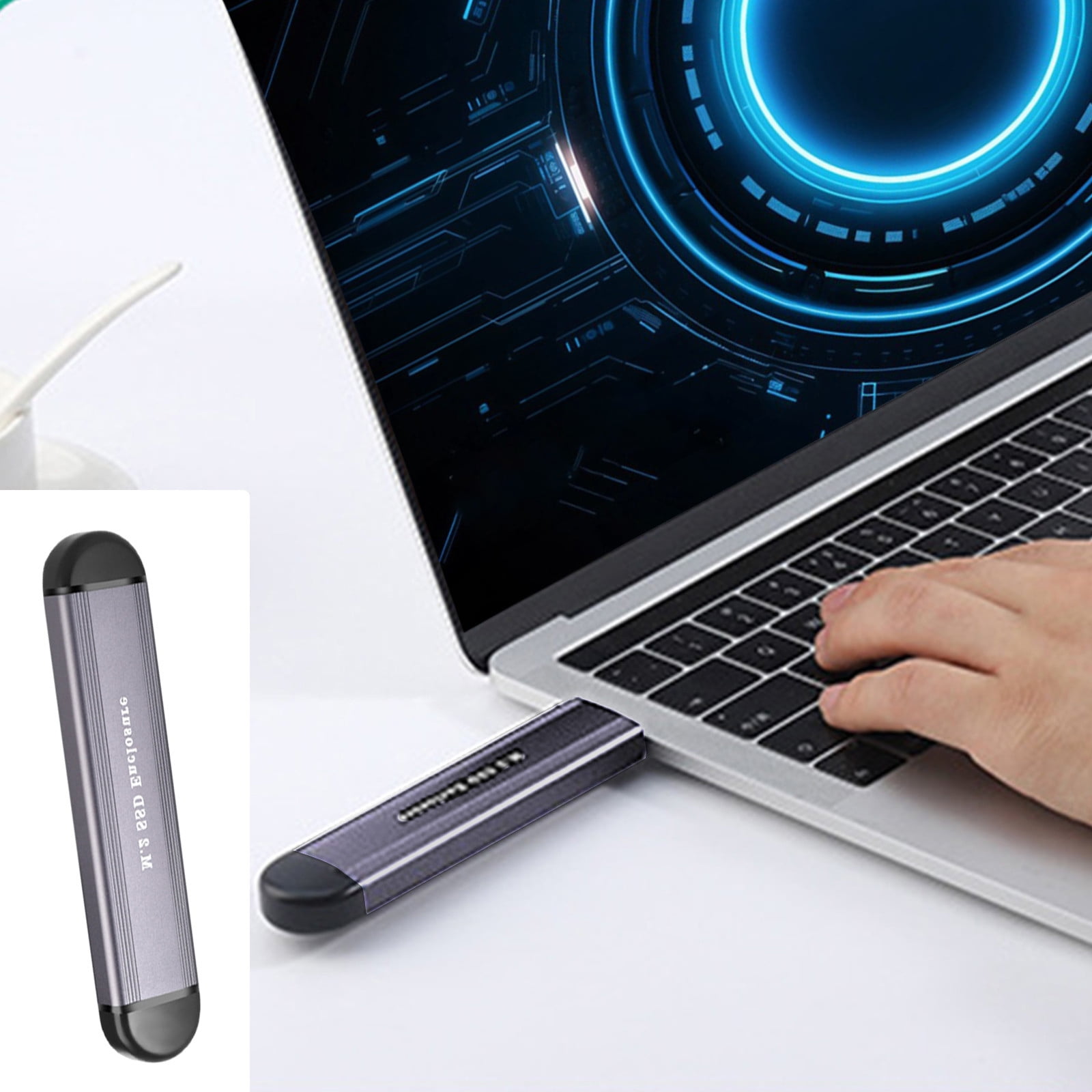 Vaidhai SSD Disk Enclosure Removable Portable Disk Enclosure Supports ...