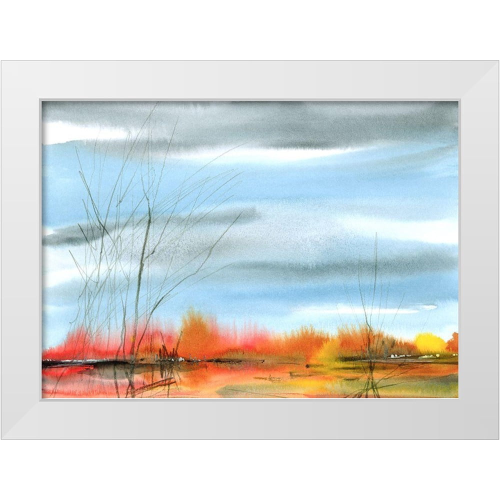 Vainio, Caryn 14x11 White Modern Wood Framed Museum Art Print Titled ...