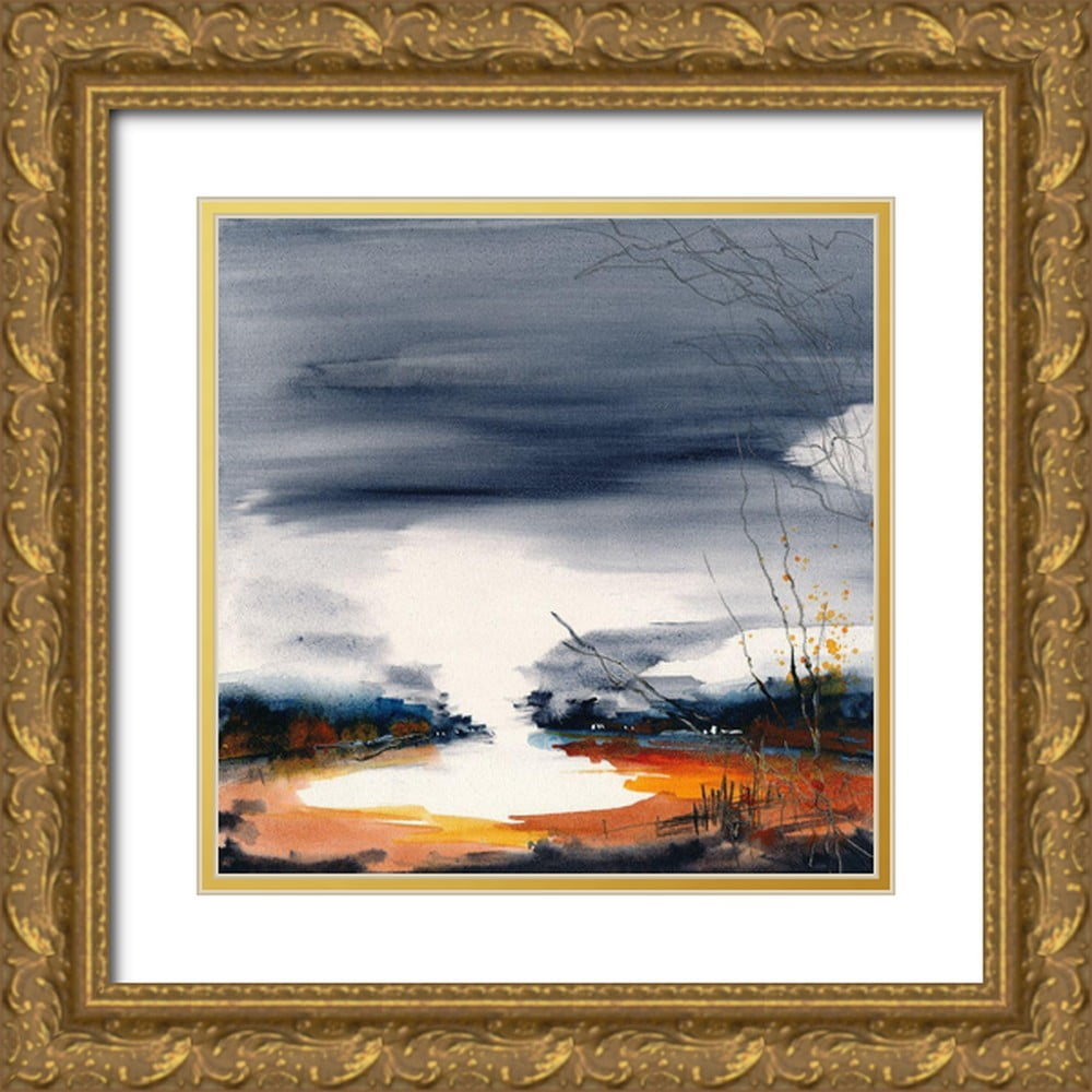 Vainio, Caryn 20x20 Gold Ornate Wood Framed with Double Matting Museum Art Print Titled - Toward ...