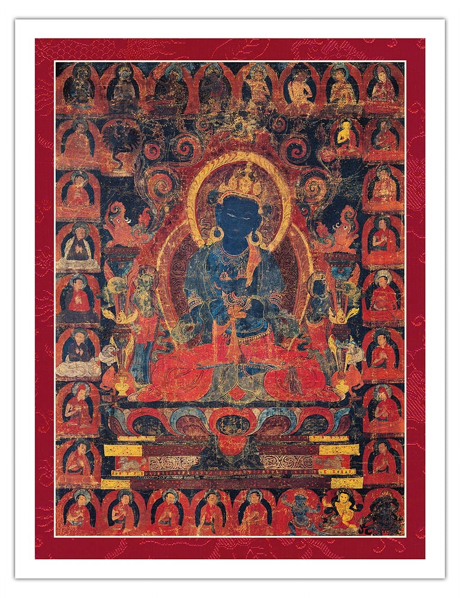 Vajradhara Buddha and the Sakya Lamdre Lineage - Buddhist Deity ...