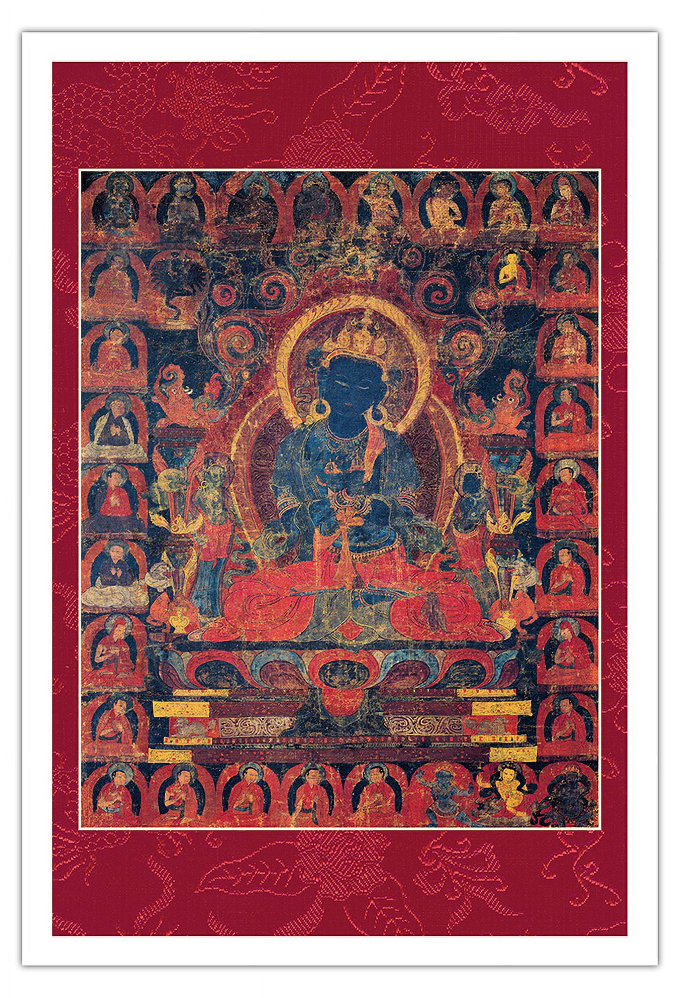 Vajradhara Buddha and the Sakya Lamdre Lineage - Buddhist Deity ...