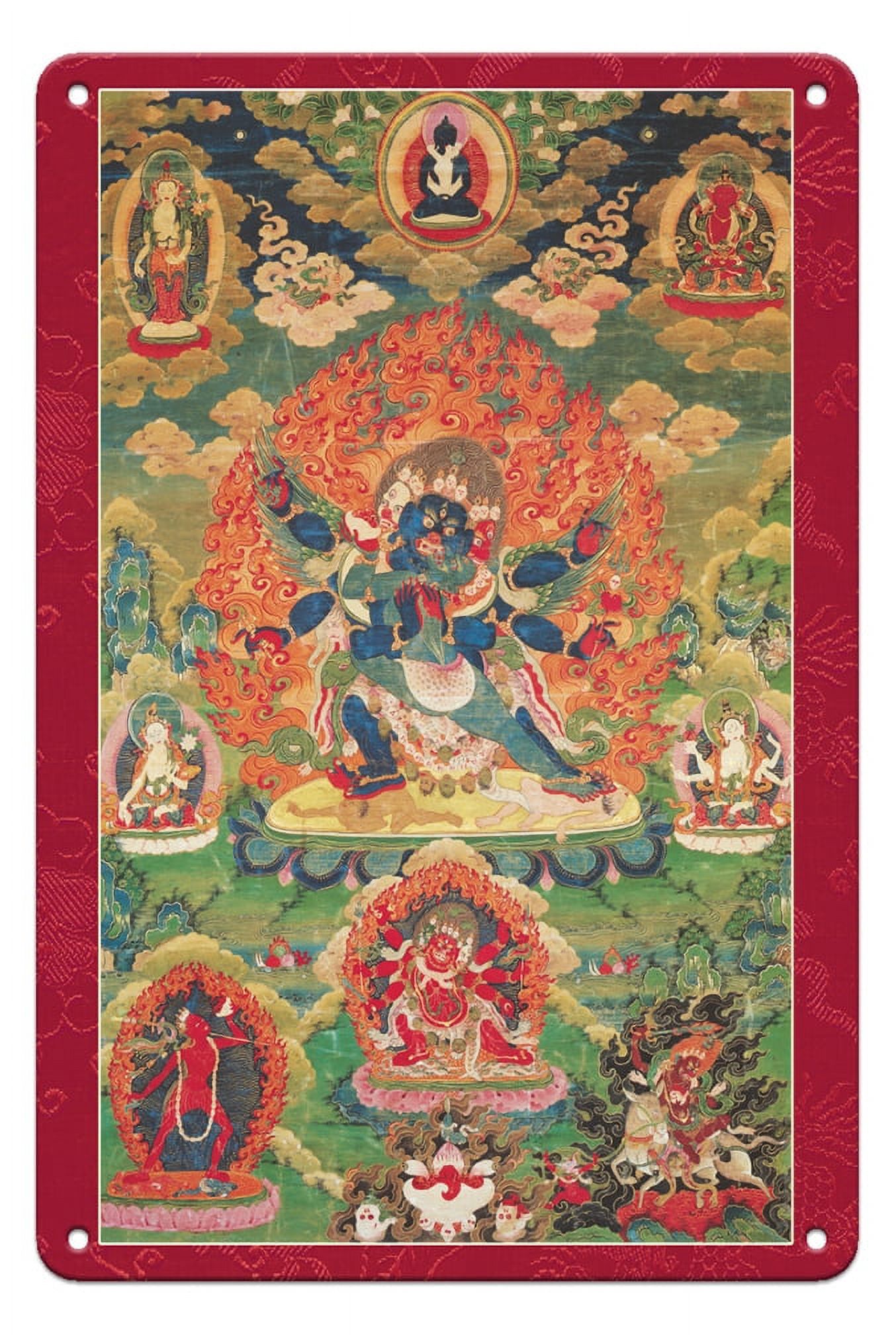 Vajrakilaya - The Lord Of The Magic Dagger - Tantric Deity - Vintage ...