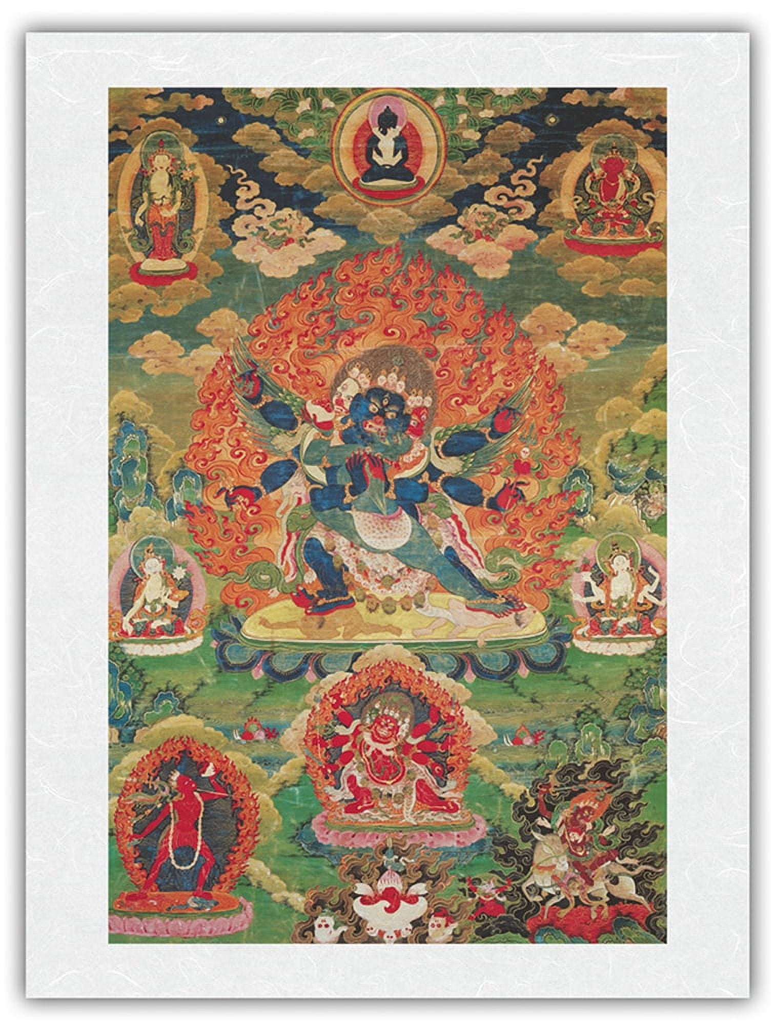 Vajrakilaya - The Lord Of The Magic Dagger - Tantric Deity - Vintage ...