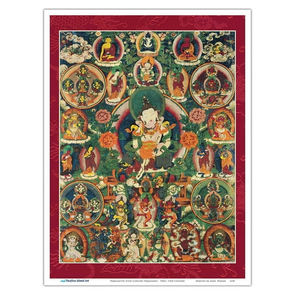 Chemchok Heruka - Mahottara Heruka - Tantric Buddhist Deity - Vintage ...