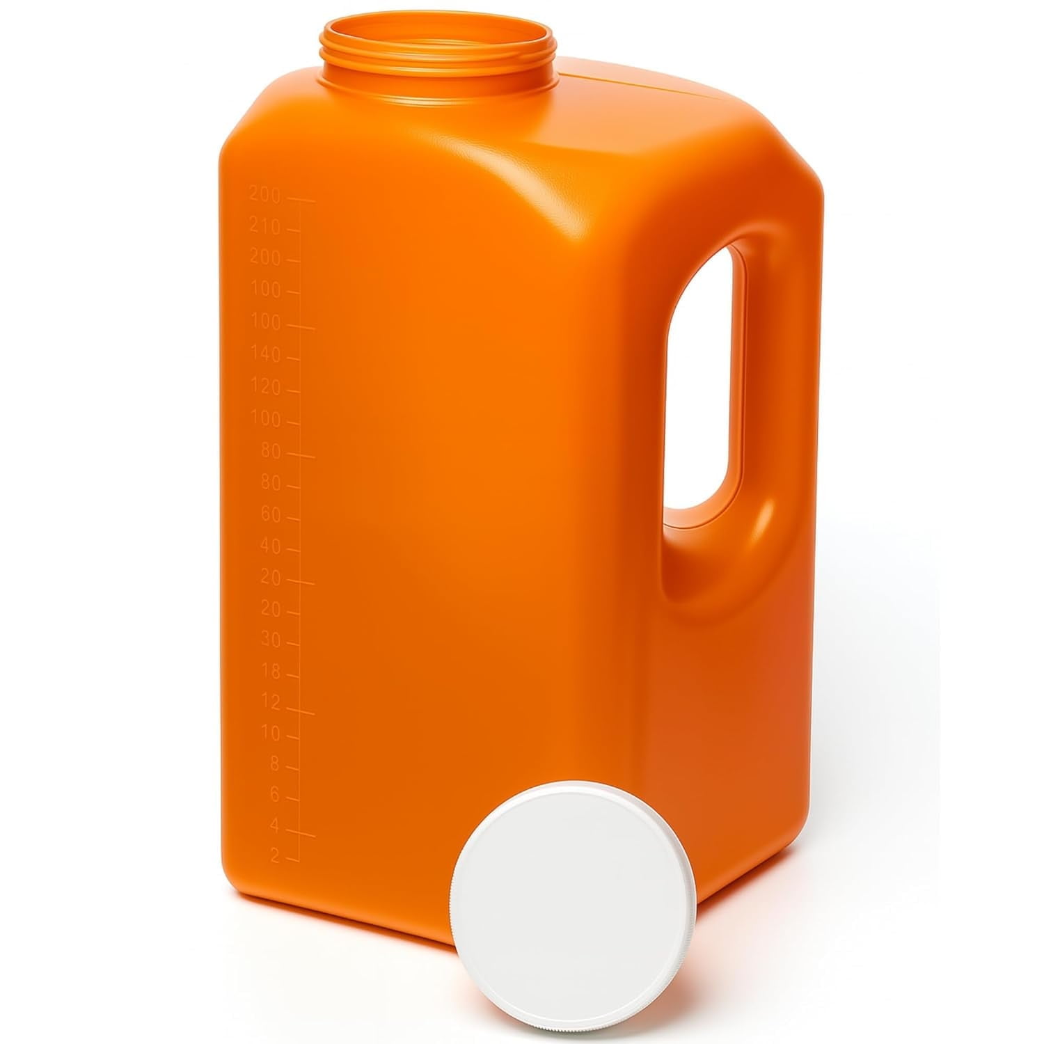 Vakly 24-Hour Urine Collection Bottle with Screw Lid & Handle - 96 oz ...