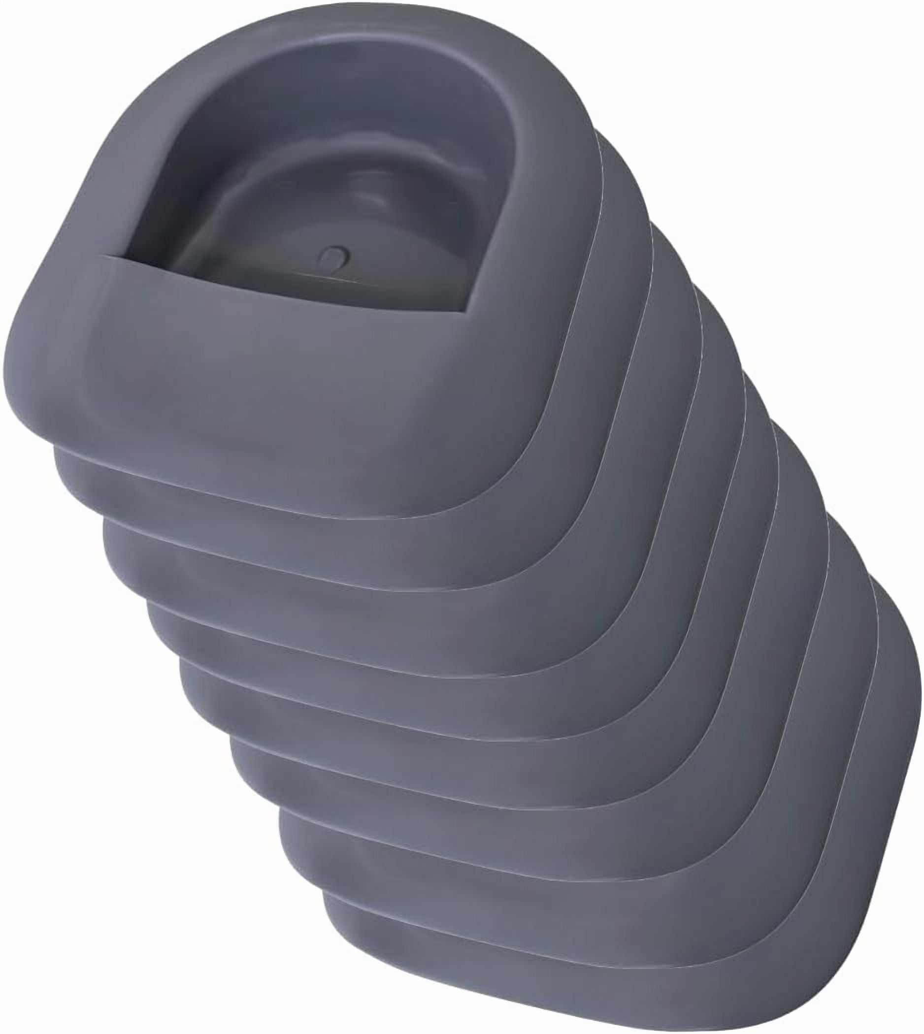Vakly Heavy Duty Fracture Bariatric Bedpan – Large Smooth Bed Pan ...
