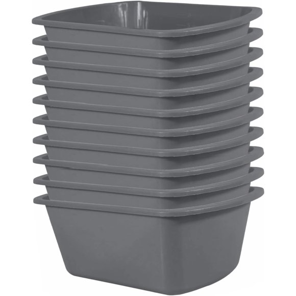 Large Plastic Wash Tubs for Household Cleaning and Outdoor Use