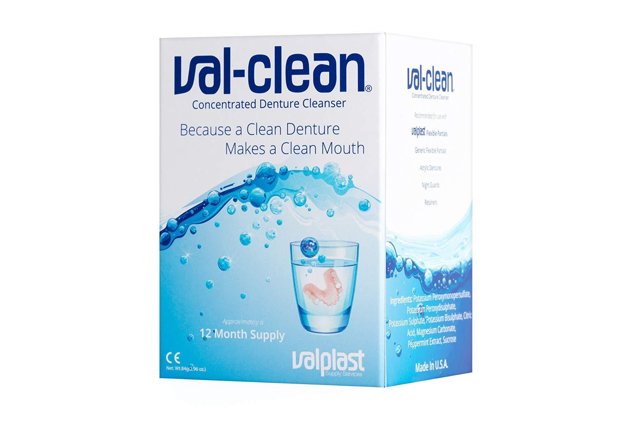Val-Clean 20201 Concentrated Denture Cleaner - Walmart.com