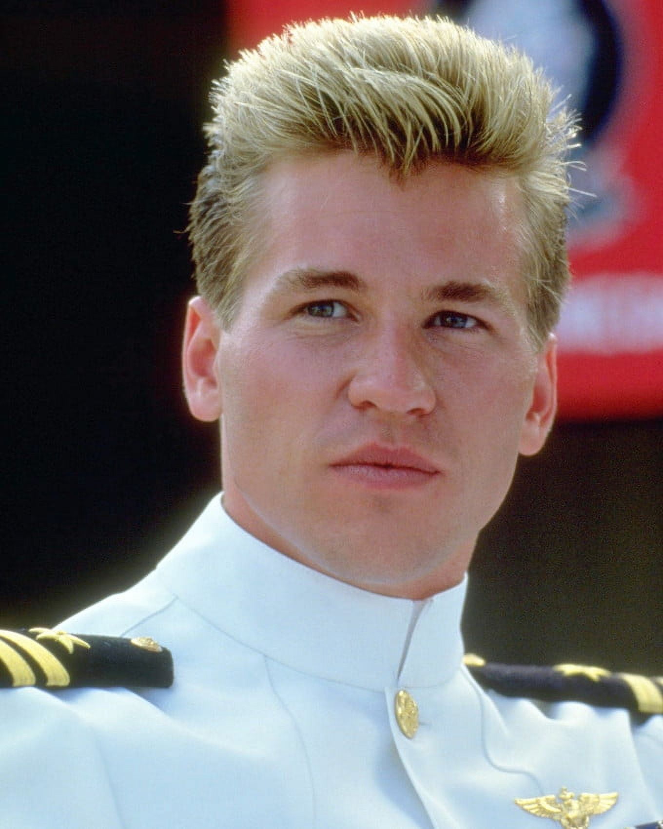Val Kilmer As Iceman In Uniform 24X36 Classic Hollywood Poster ...