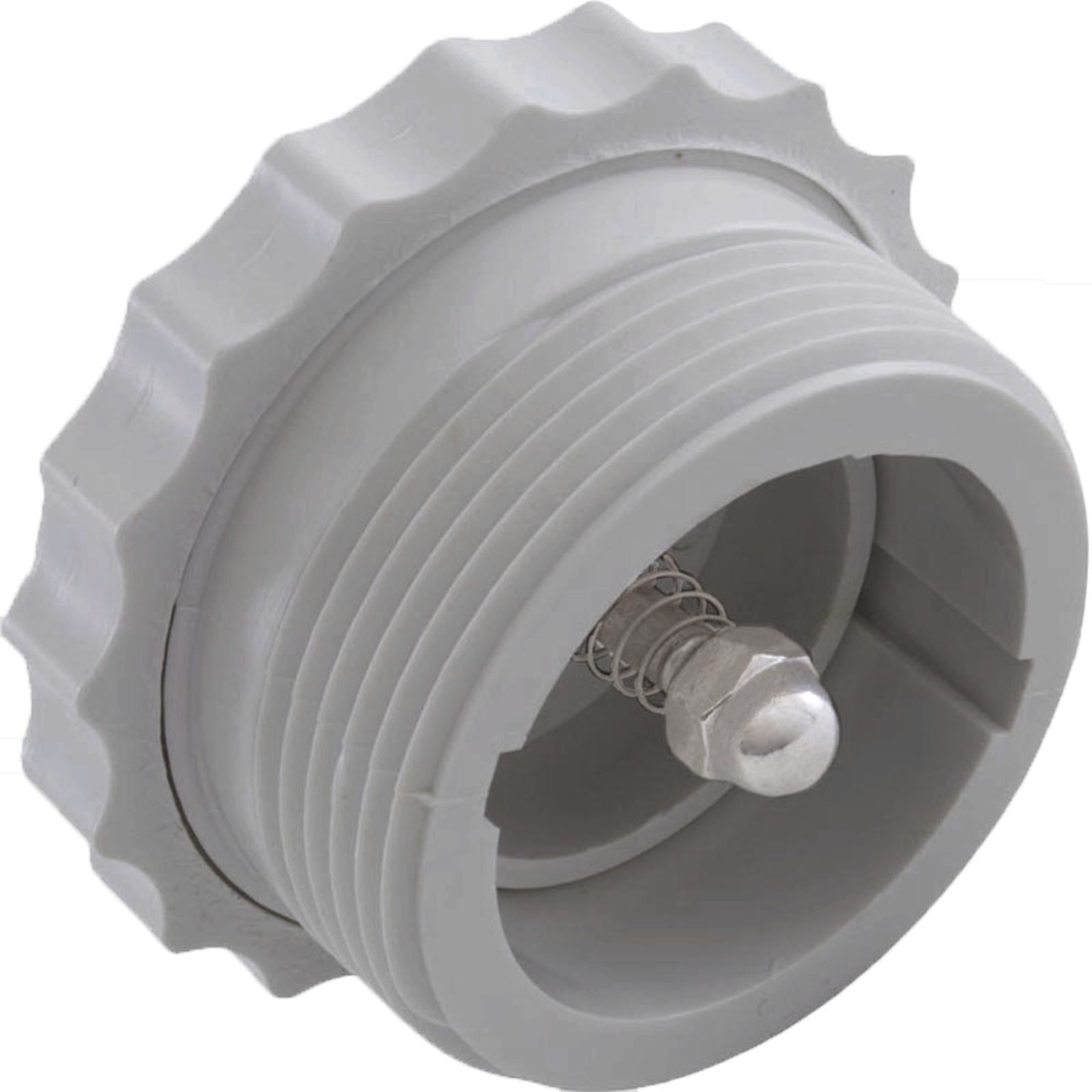 Check Valve, Spring, Return Line, 1-1/2"mpt, Light Gray, Spa - Walmart.com