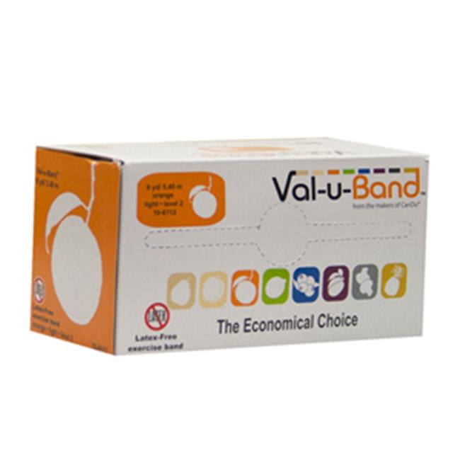 Val-U-Band Latex Free Exercise and Fitness Band - 6 yard - Walmart.com