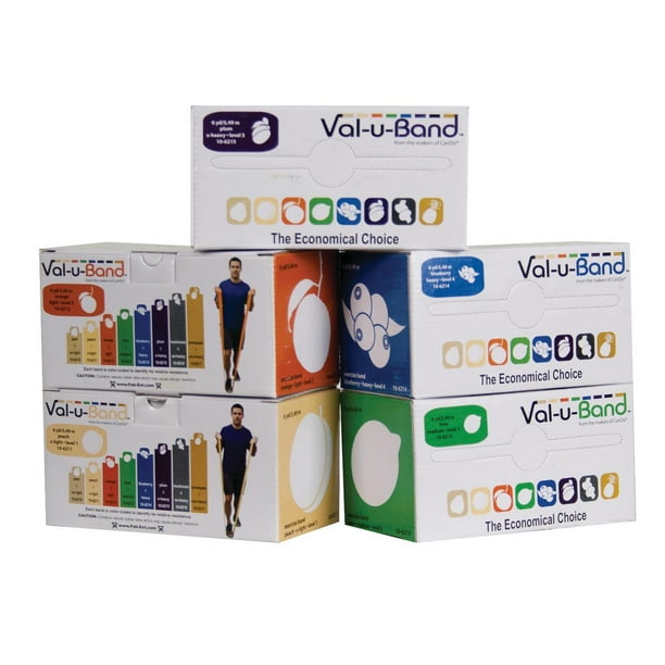 Val-U-Band Low Powder Exercise Fitness Band - 6 yard - Walmart.com