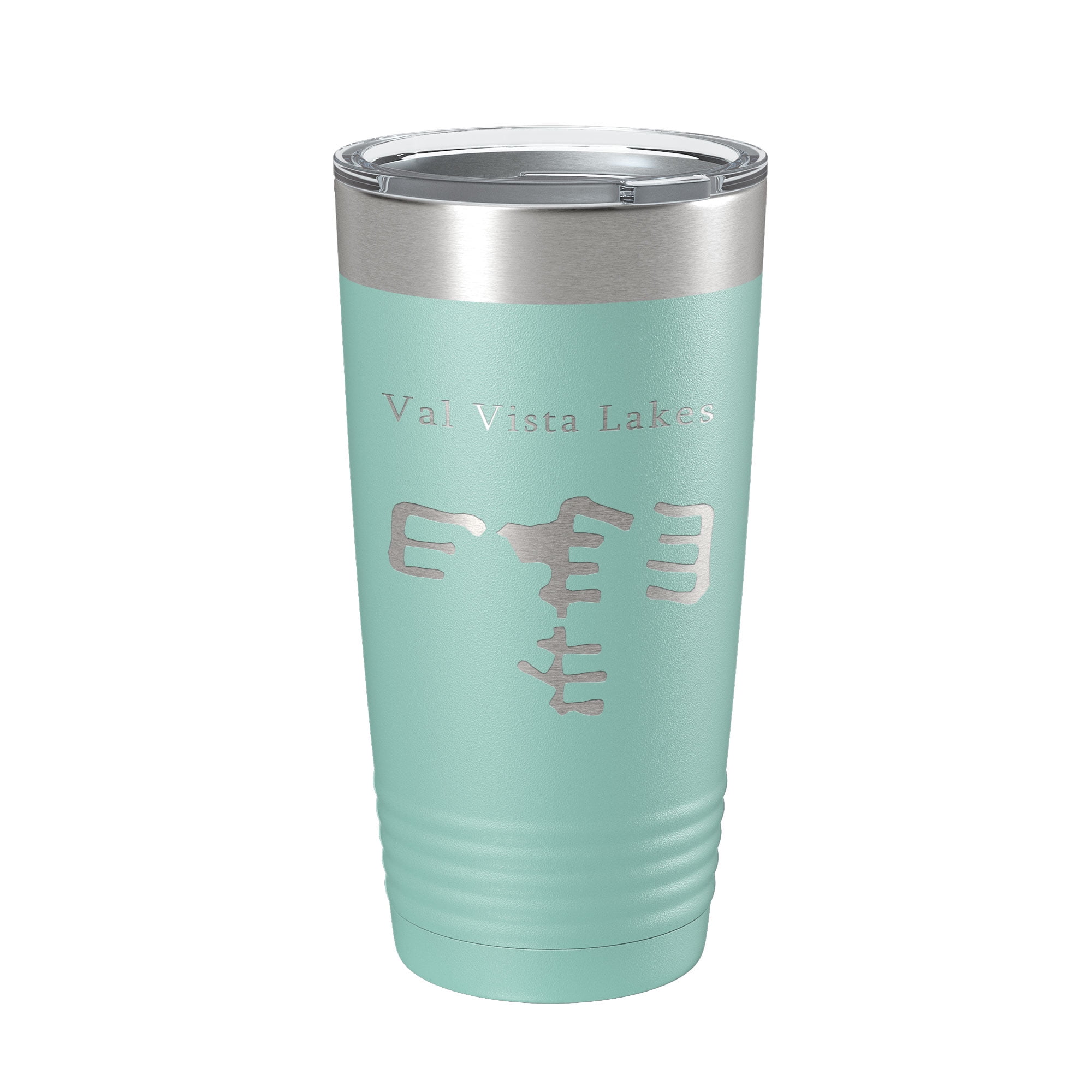 Val Vista Lakes Map Tumbler Travel Mug Insulated Laser Engraved Coffee ...