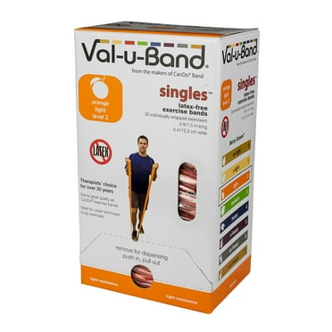 Val-U-Band Low Powder Exercise Fitness Band - 6 yard - Walmart.com