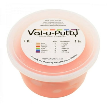 Val-U-Putty Exercise Putty - Orange (Soft) - 2 Oz - 10-3902 - Walmart.com