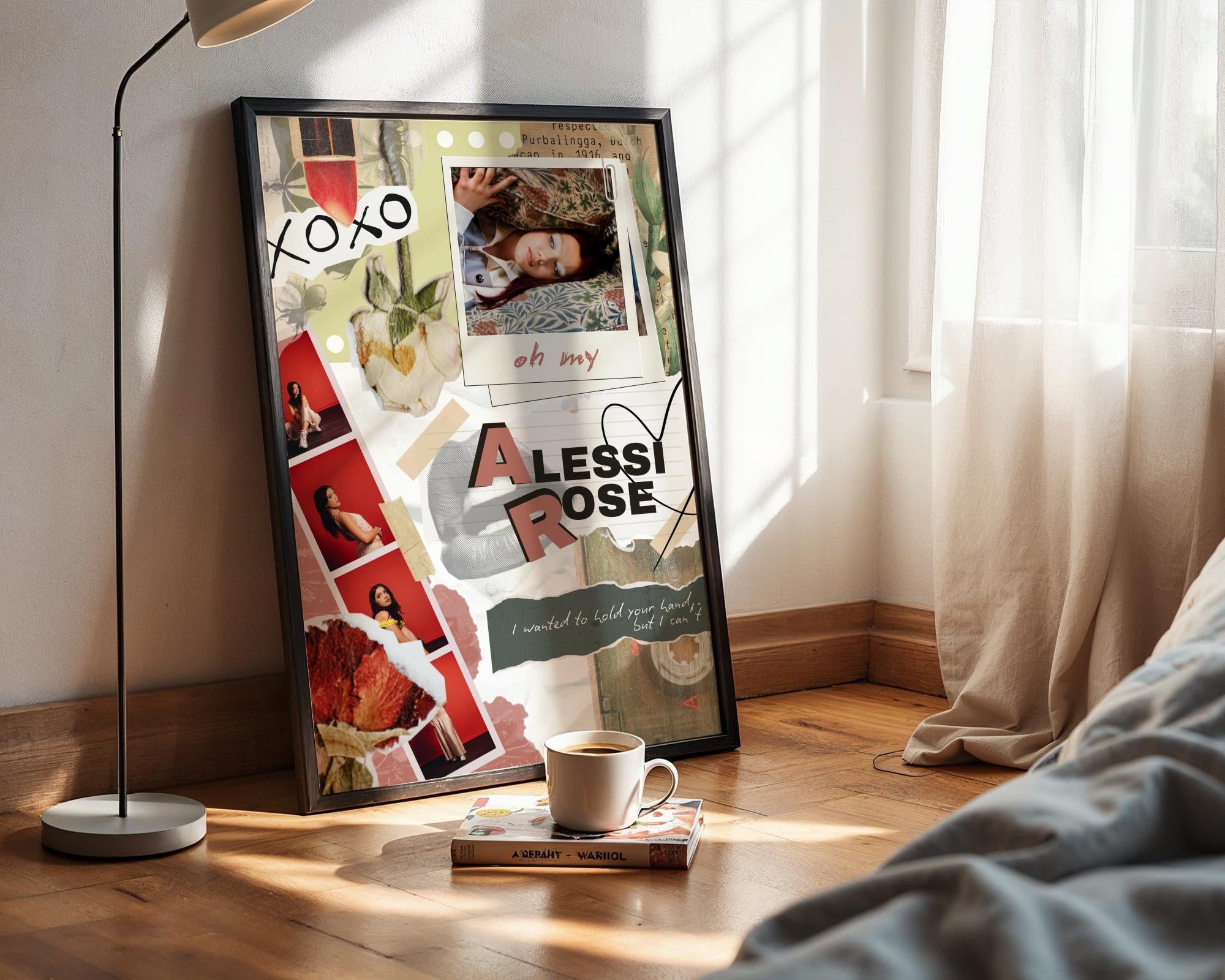 ValCoPo Alessi Rose Print | Soft Girl Music Art | Fan Art | Indie Pop ...