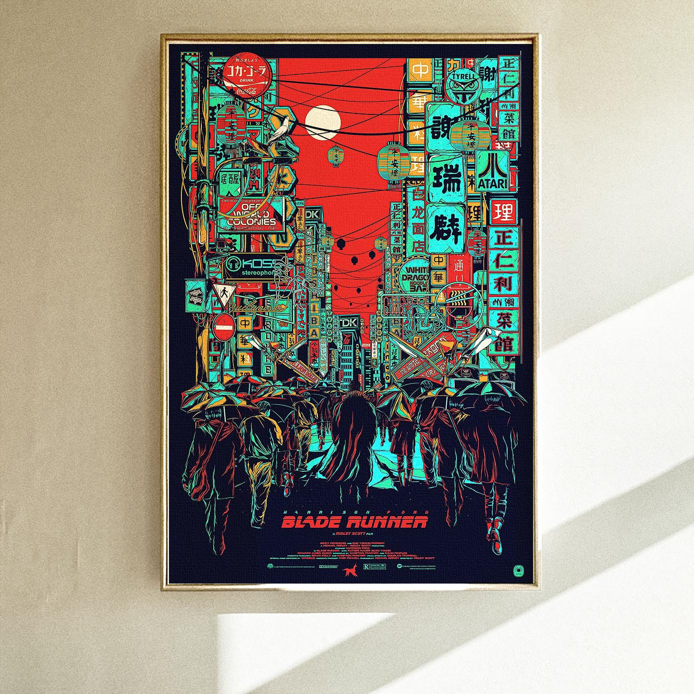ValCoPo Blade Runner Poster Movie Poster Wall Art Room Decor ...