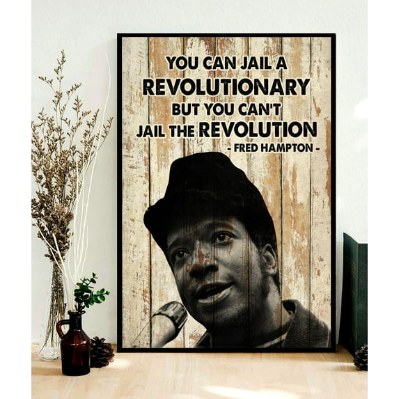 ValCoPo Fred Hampton I Am A Revolutionary Poster, Fred Hampton Vintage ...