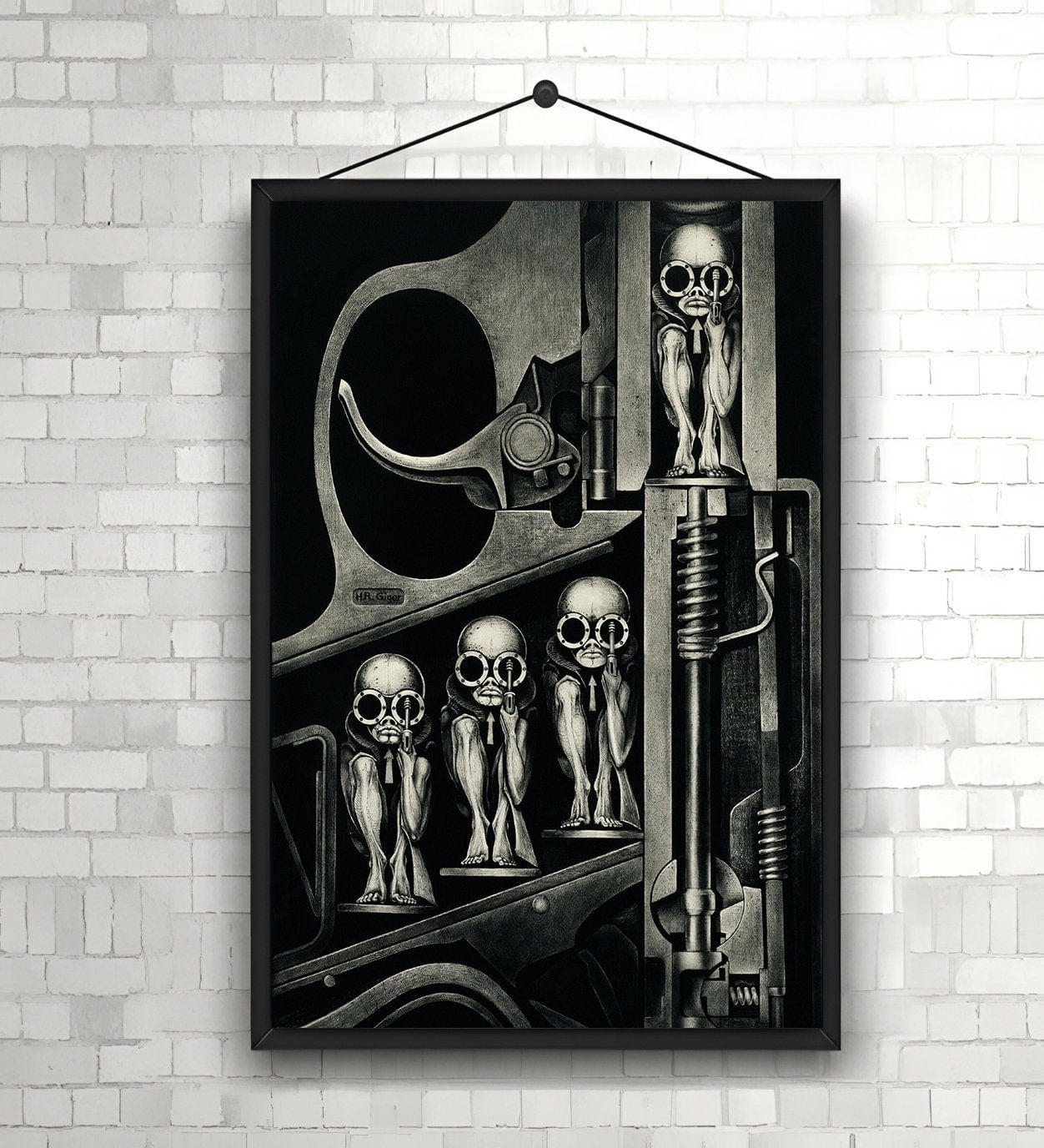 ValCoPo Giger Unique Artwork Alien Xenomorph Universe Birth Machine ...