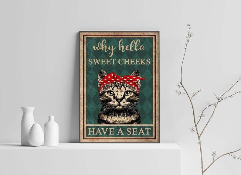 ValCoPo Love Cat Poster, Nice Butt Poster, Cat Nice Butt Poster, Why ...