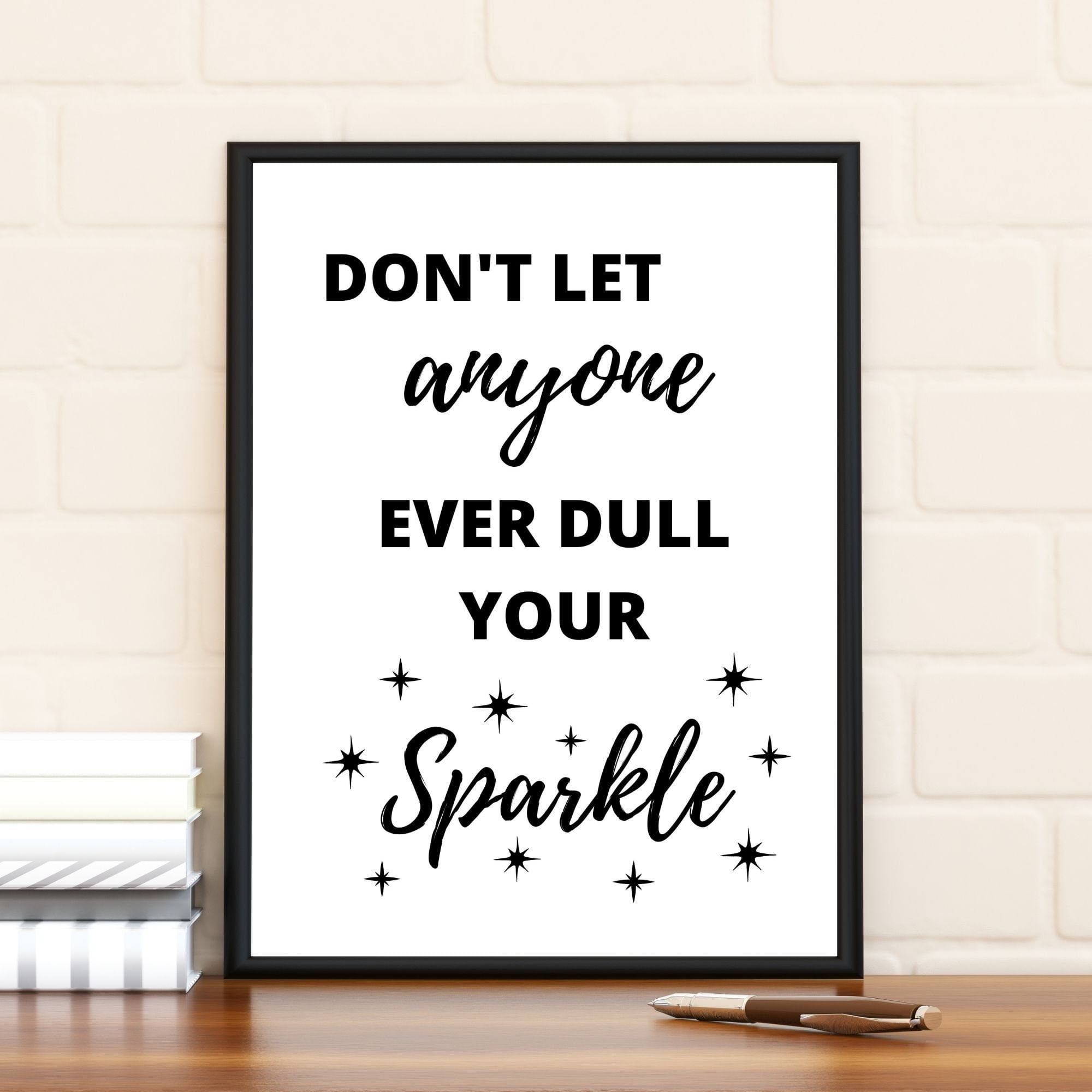 ValCoPo Quote Print, Inspirational Wall decor, words print ...