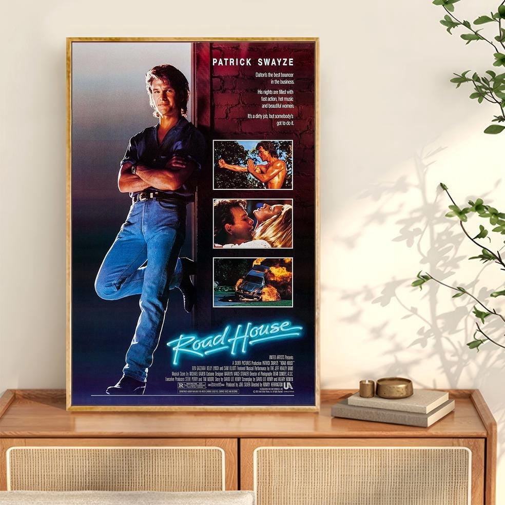 ValCoPo Road House Movie Poster,Movie s For Cinema Rooms,Wall Art Decor ...