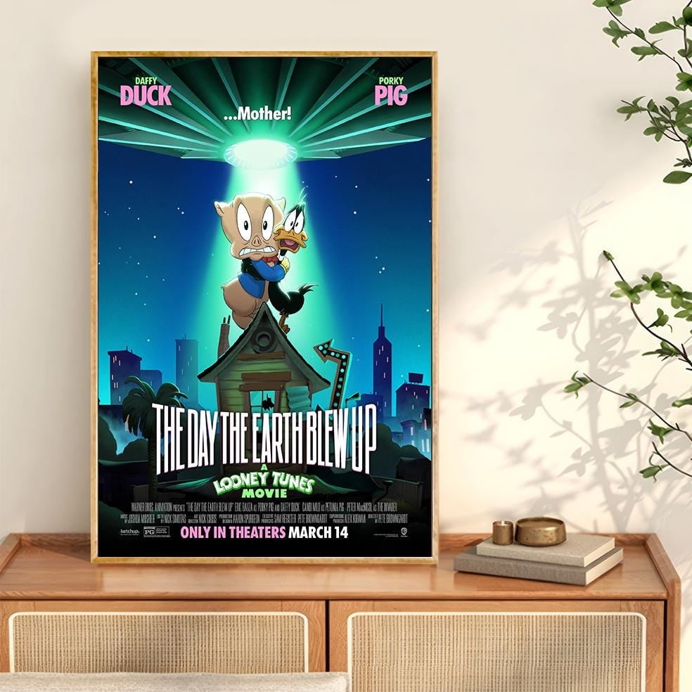 ValCoPo The Day the Earth Blew Up A Looney Tunes Movie Poster,,Wall Art ...