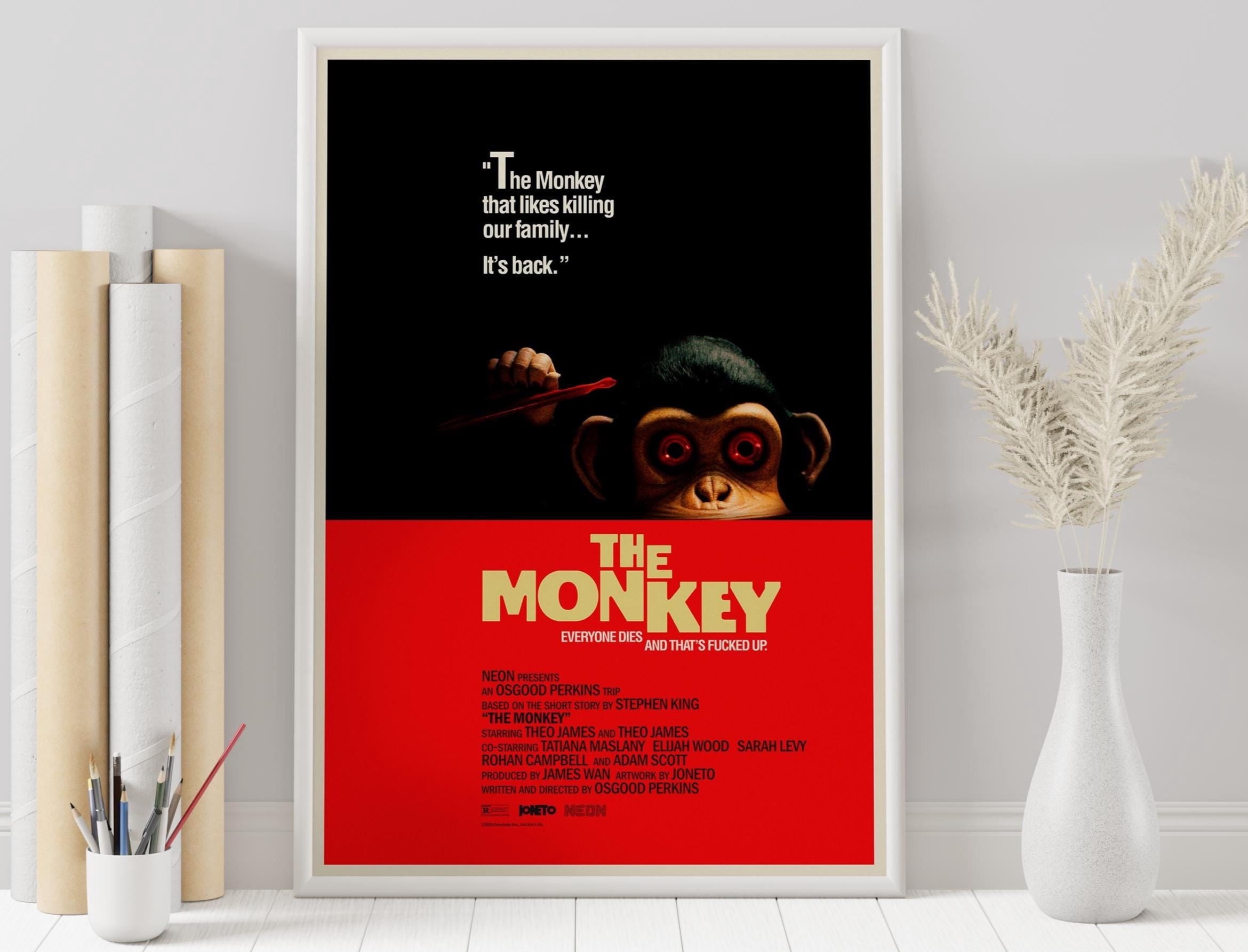 ValCoPo The Monkey Poster - Oz Perkins - Custom Poster - Minimalist ...