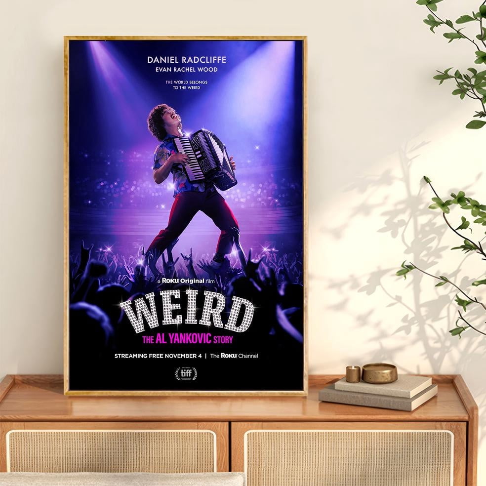 ValCoPo Weird The Al Yankovic Story Movie Poster,Movie s For Cinema ...