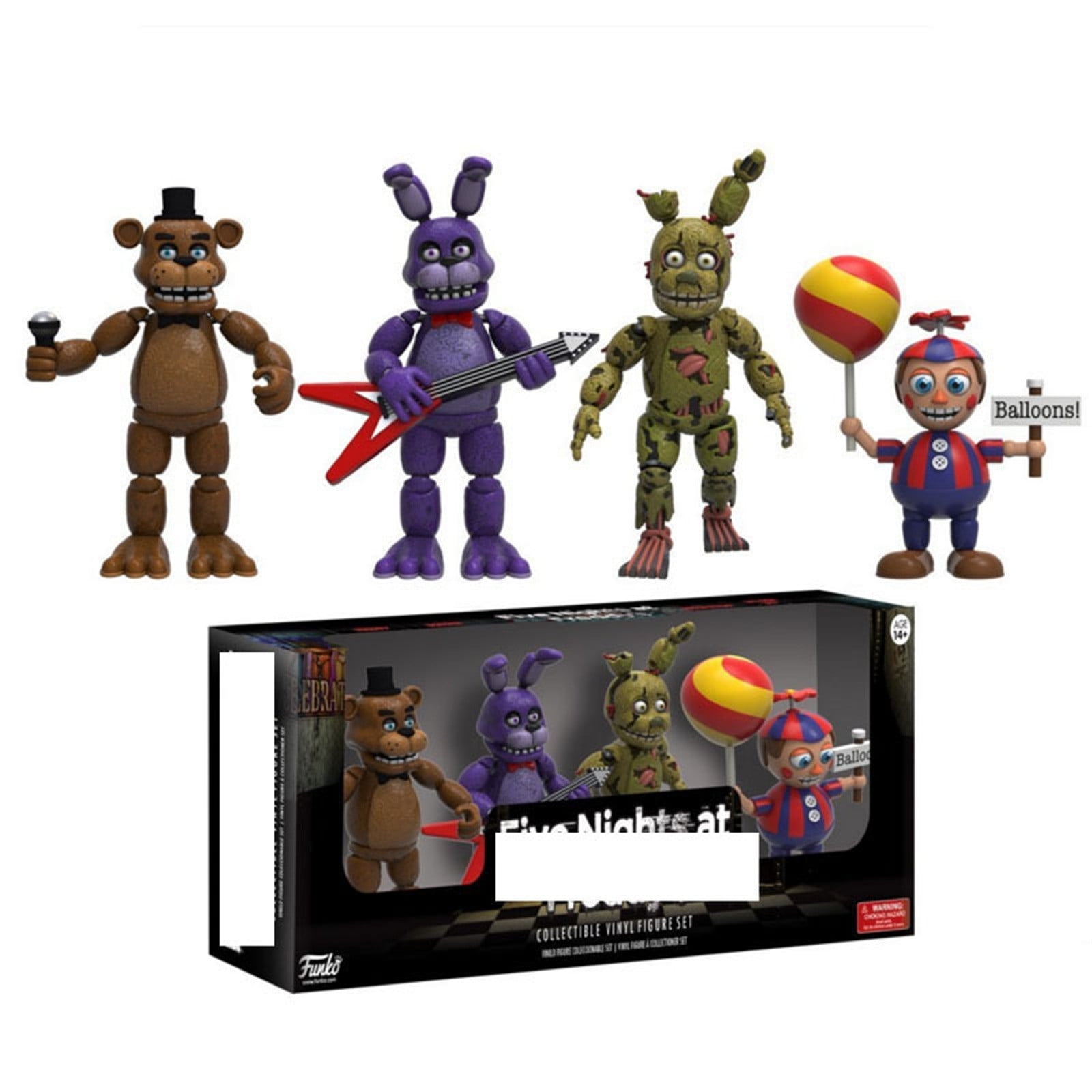 ERETOY 2" Fnaf Action Figures - Five Nights at Freddy's Toys Action ...