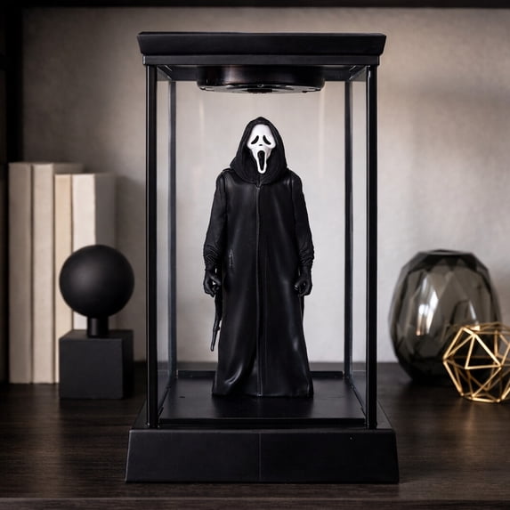 ValHome Scream Ghostface Display Case LED Popcorn Bucket - 12" Light Up ...