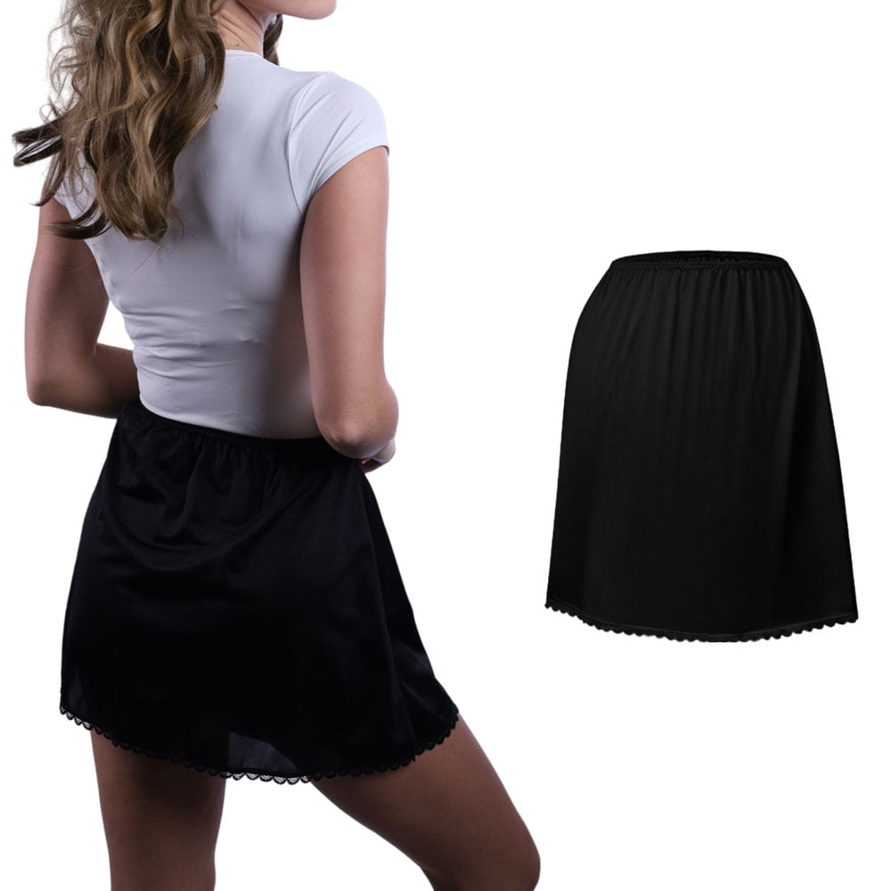 Valair Classic Short and Long Half Slip Skirt for Ladies and Girls ...