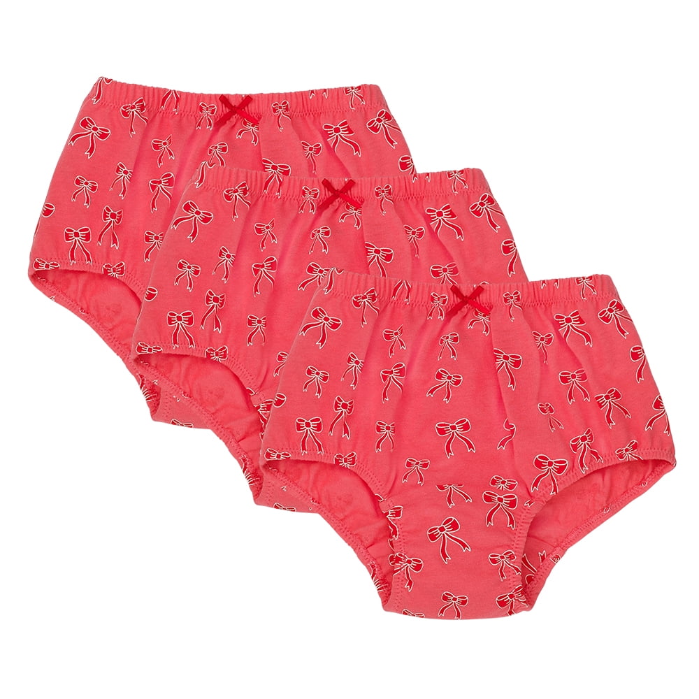 Valair Girls Underwear, 3 Pack Full Cut Soft Cotton Panties (Little Girls & Big Girls) - Walmart.com