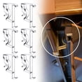 Valance Clips 2Inch 30 Pcs Clear Plastic Hidden Retainer Holder for ...