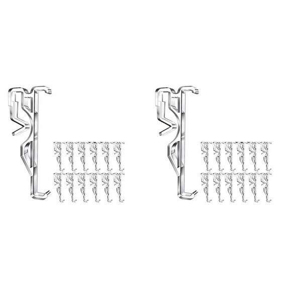 Valance Clips, Clear Plastic Valance Clips for Blinds, Hidden Window ...