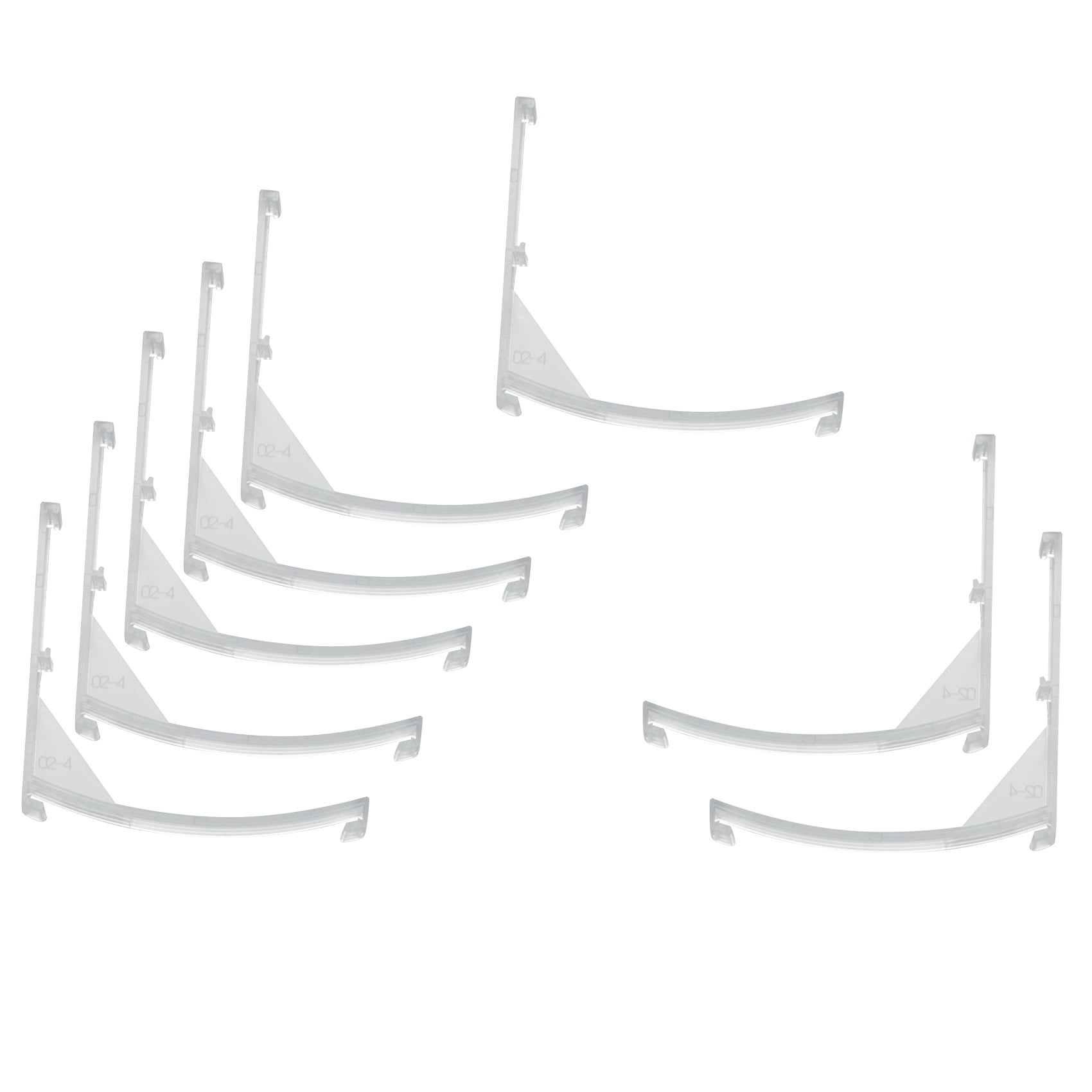 Valance Clips Plastic Vertical Blinds Brackets 3.5 Inch Vertical Blinds ...