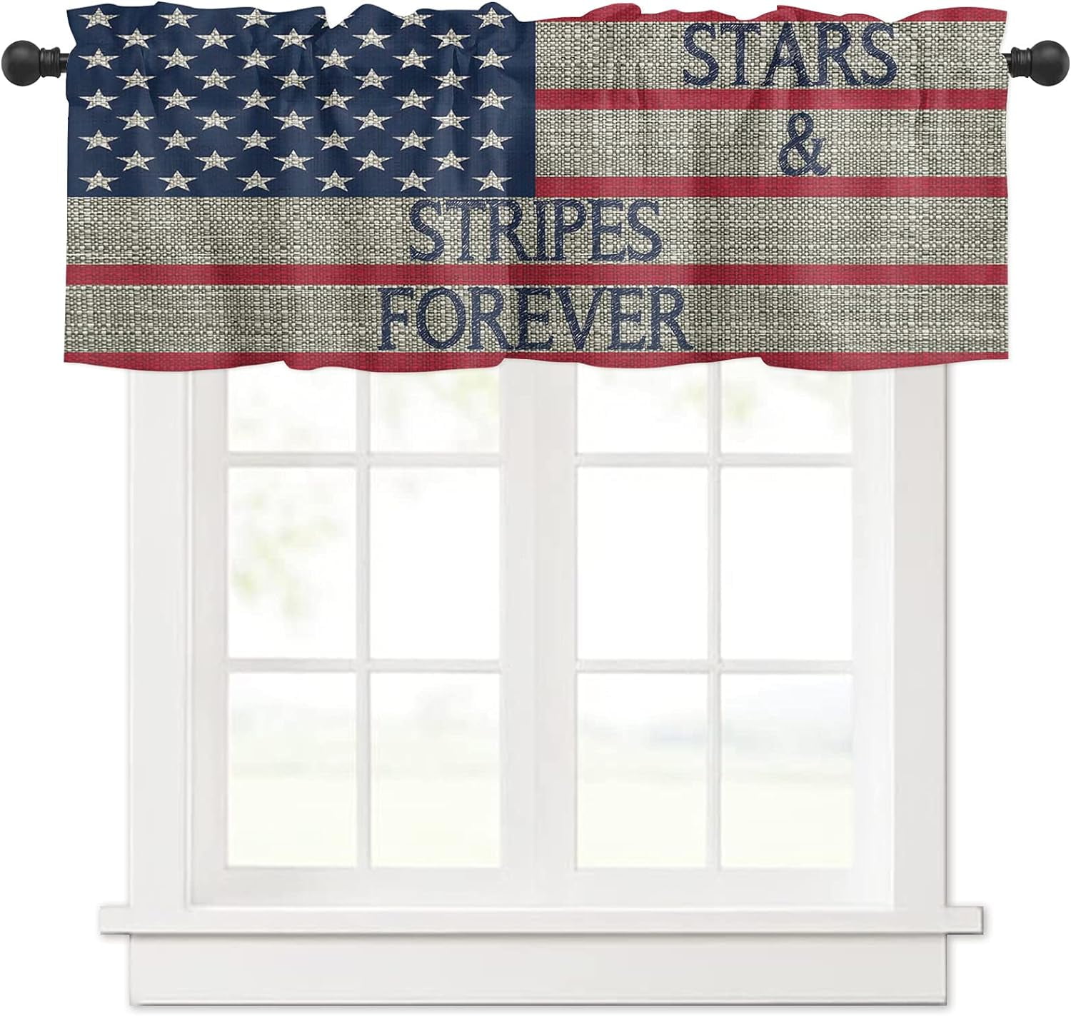 Valance for Windows Semi Sheer Valances for Living Room Bathroom ...