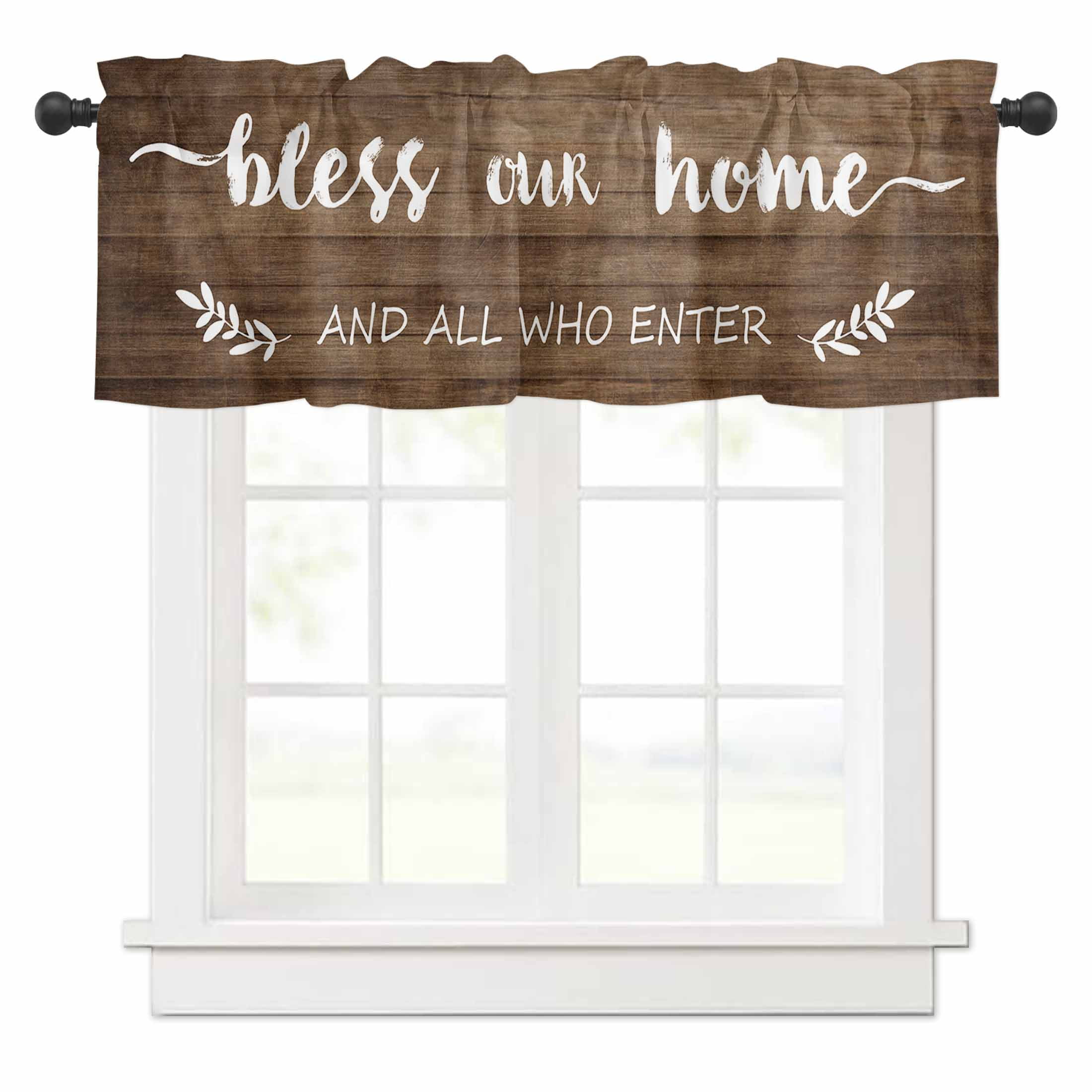 Valances for Windows Bless Our Home And Who Enter Window Valances Rod ...