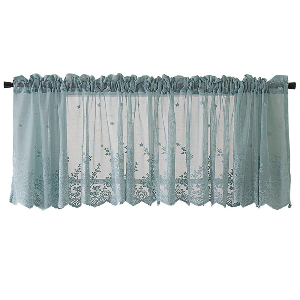 Valances for Windows, Lace Valance Curtain for Kitchen Window, Rusitc ...