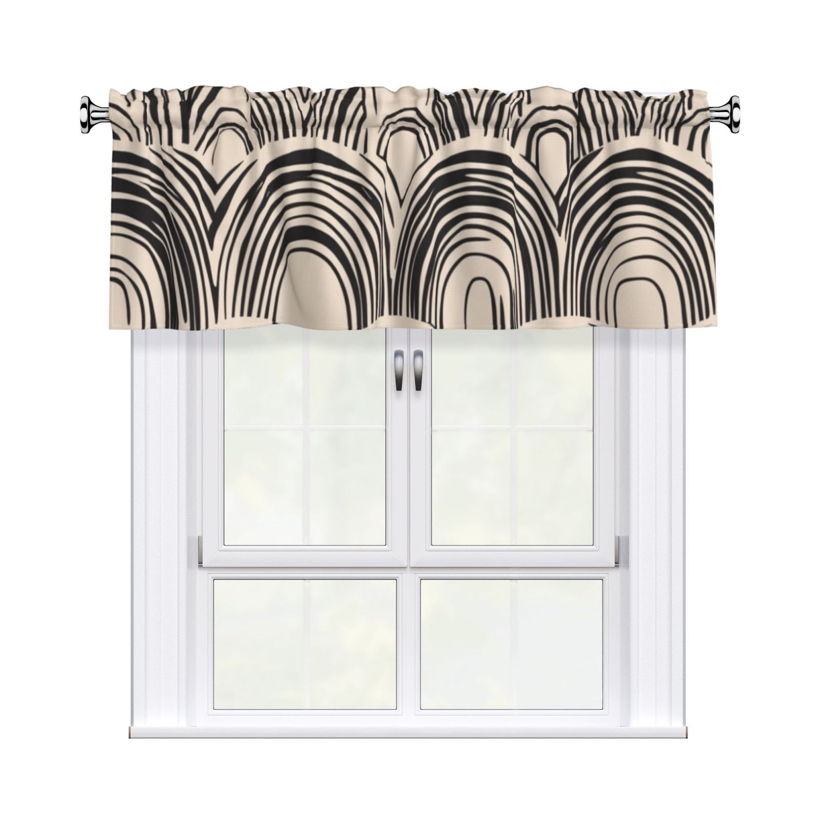 Valances for Windows Kitchen Curtains Small Treatments Valance, Arch ...