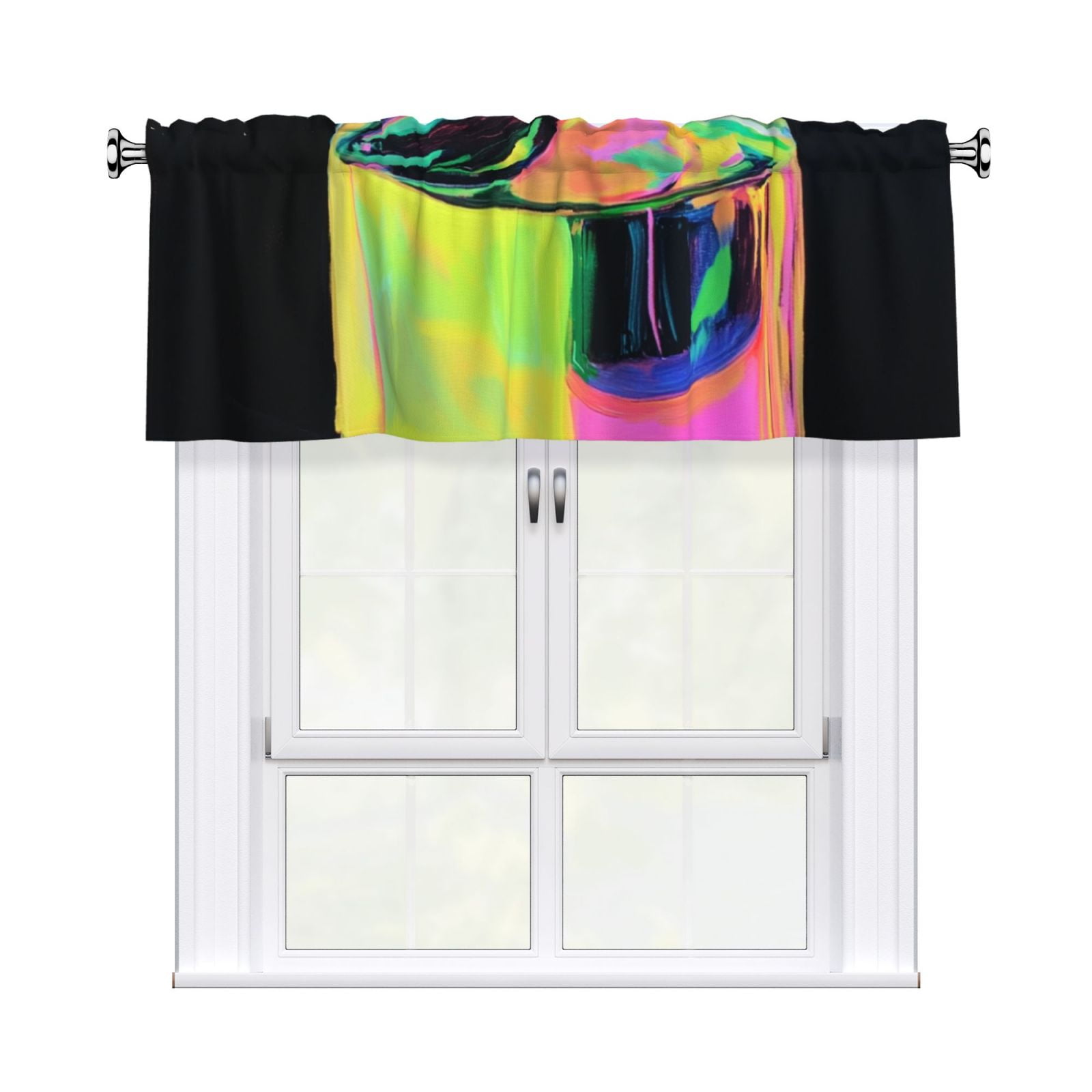 Valances for Windows Kitchen Curtains Small Treatments Valance, Liquid ...