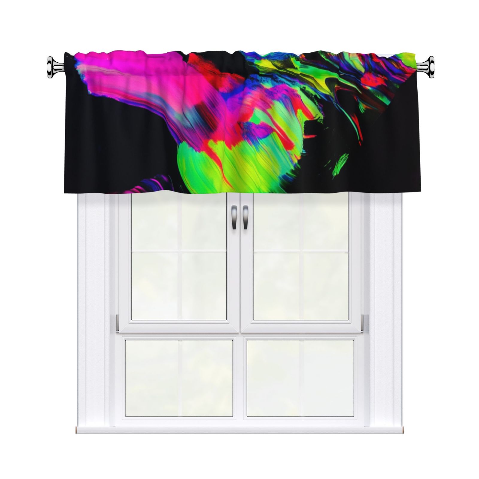 Valances for Windows Kitchen Curtains Small Treatments Valance, Liquid ...