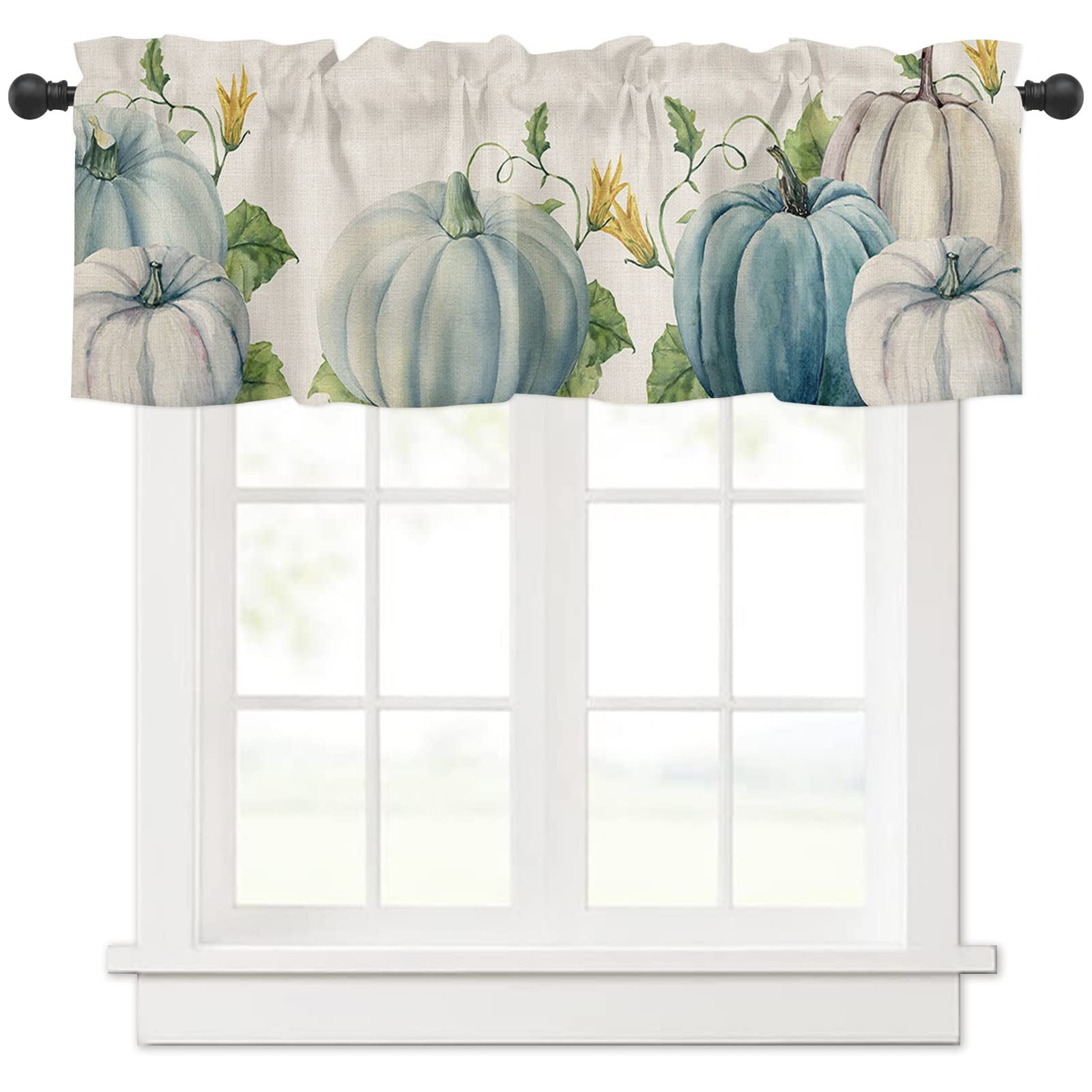 Valances for Windows Kitchen Living Room Small Window Valance Enjoy the ...